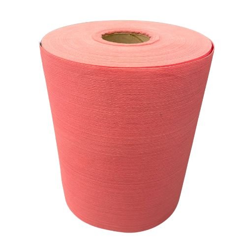 Red Shop Towel Jumbo Roll - Wiping Rag World